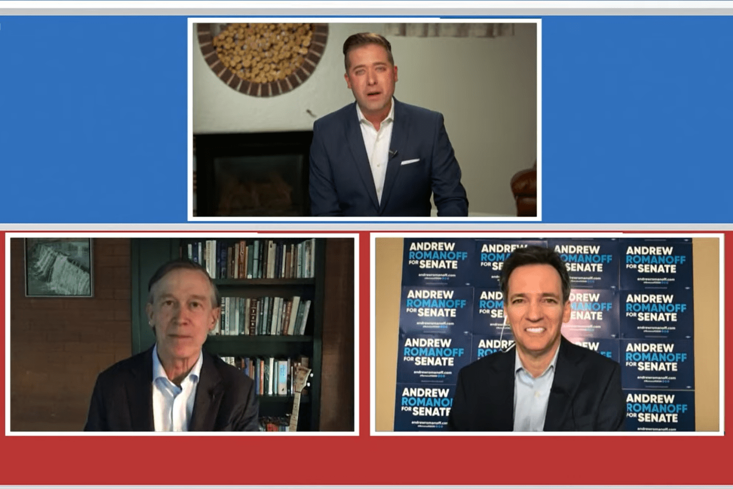 Hickenlooper, Romanoff clash in first debate | Colorado Peak Politics